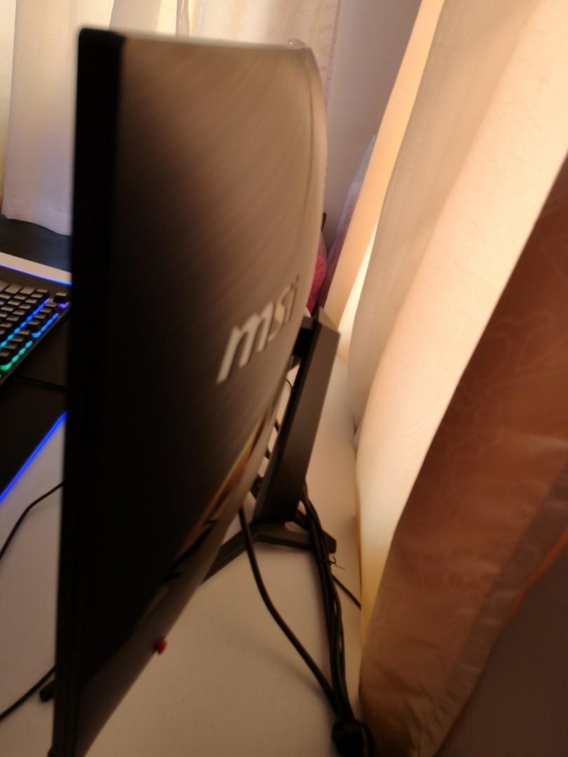 MSI MAG271C 27 144hz 1ms Gaming Monitor, Computers & Tech, Parts ...