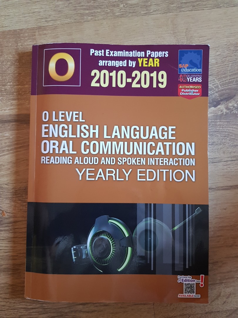 O level English Oral Communication, Hobbies & Toys, Books & Magazines ...