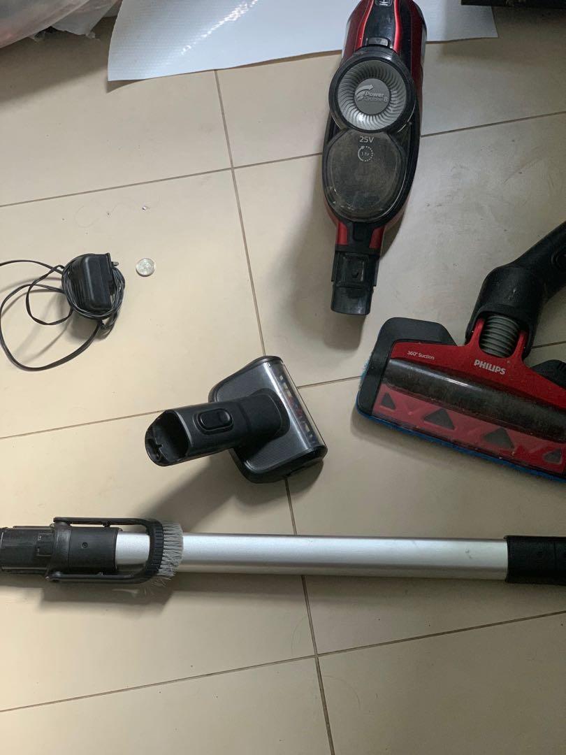 Philips speedpro power cyclone 8 stick vaccum cleaner, TV & Home ...