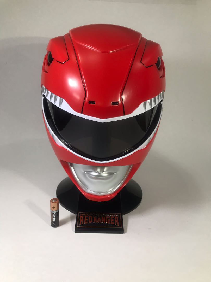 Power Rangers LEGACY Red Ranger helmet mighty morphin bandai, Hobbies ...