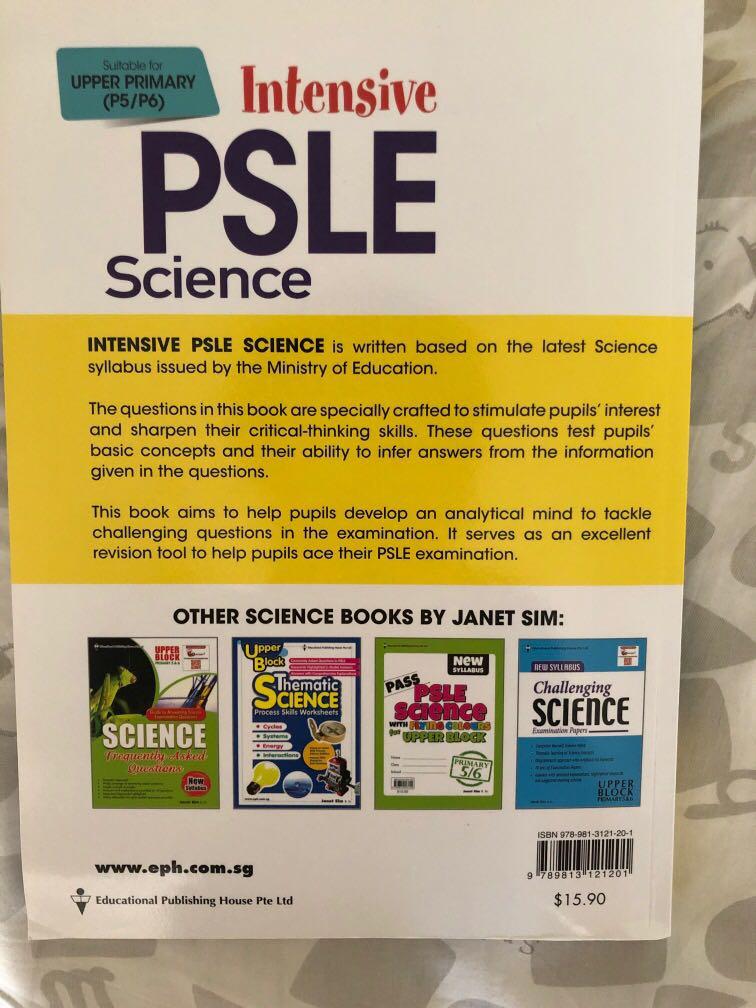 PSLE Science Exercise Book, Books & Stationery, Textbooks, Primary on ...