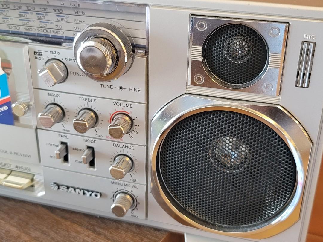 Sanyo M7900K 古董Cassette 機, 興趣及遊戲, 收藏品及紀念品, 古董收藏 - Carousell