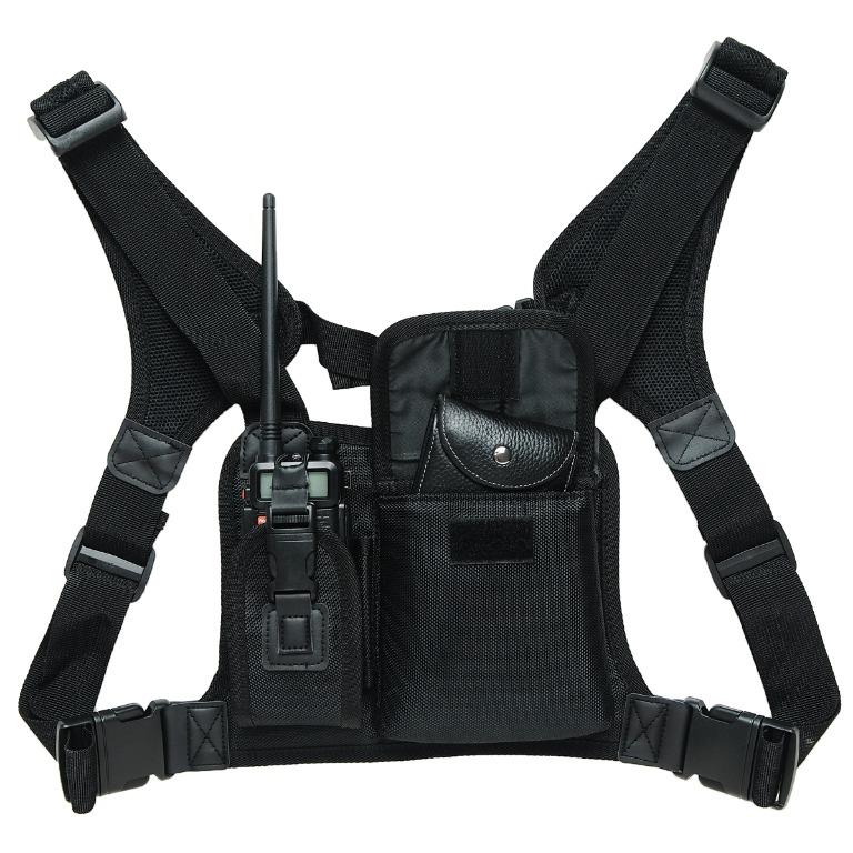 Singapore stock Abbree Radio Chest Harness Marine Front Pack Pouch ...