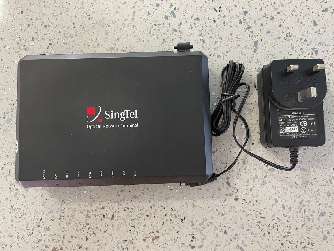 Singtel Fibre ONT, Computers & Tech, Parts & Accessories, Networking on ...