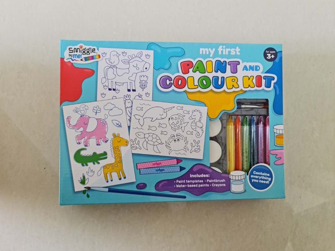 Smiggle Paint Colouring Set, Hobbies & Toys, Stationery & Craft ...