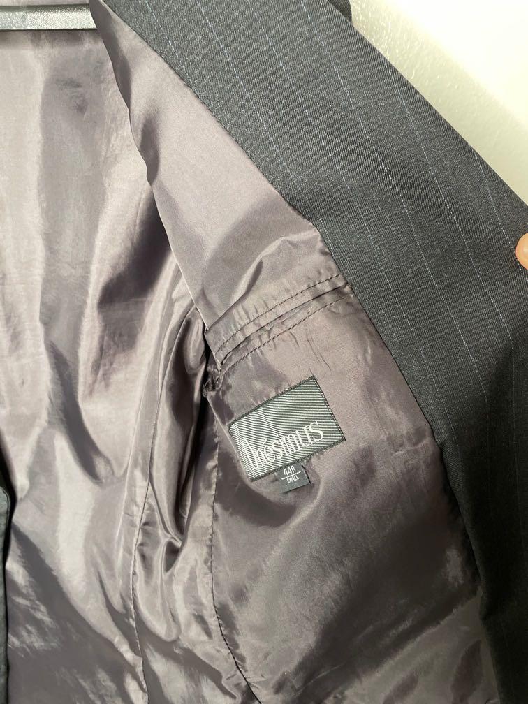 Suit and slacks pinstripe Onesimus, Men's Fashion, Tops & Sets, Formal ...