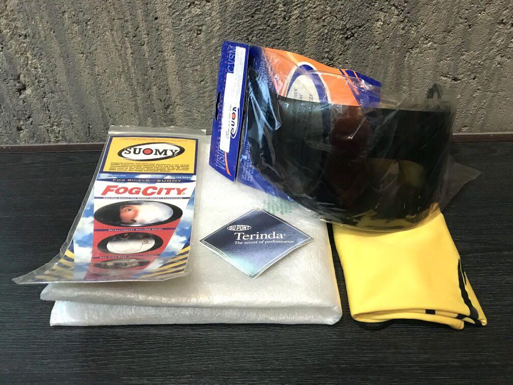 SUOMY Gun Wind Fazer Ben Bostrom Replica Helmet 2002 Medium NEW ...