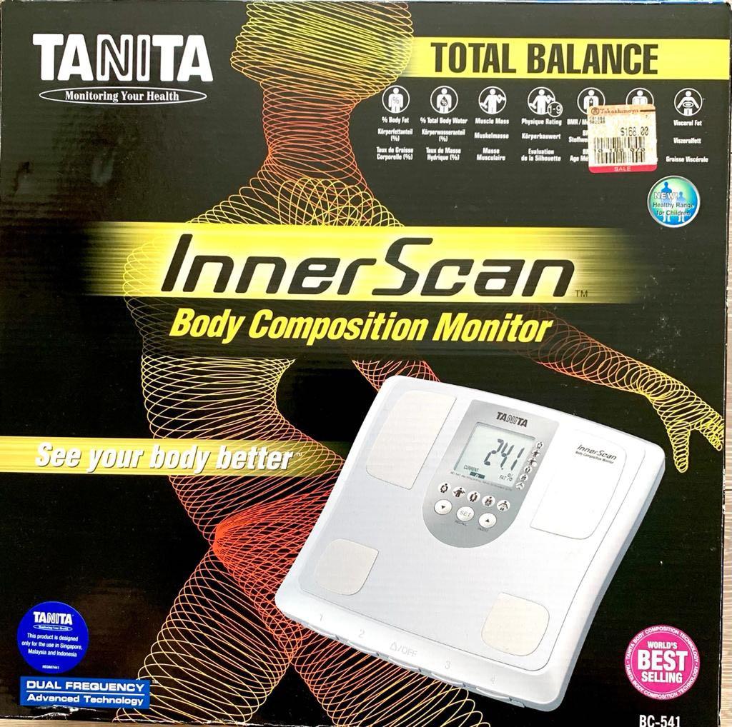 Tanita Inner Scan Body Composition Monitor / Weighing Scale, Health ...
