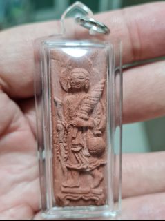 Thai amulet somdej wat rai khing 2495 pim sam pilong pilan material ...