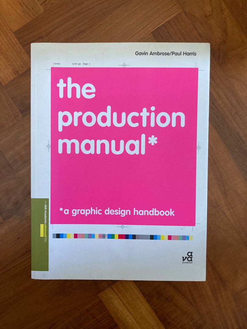 The production manual - A graphic design handbook, Hobbies & Toys ...