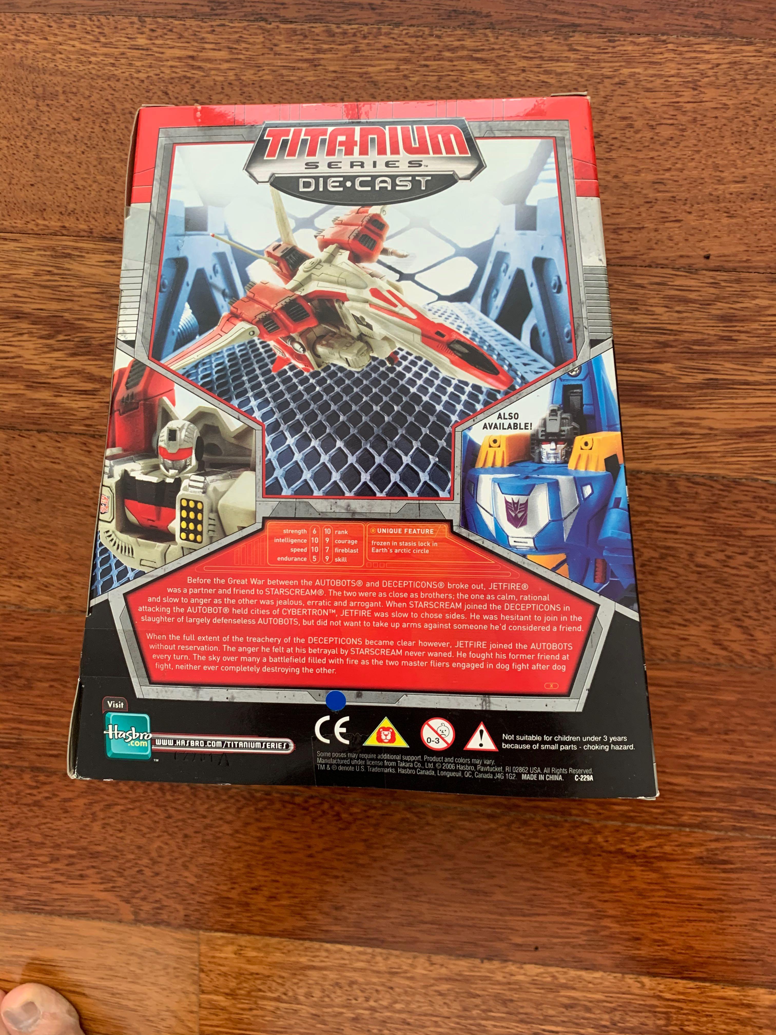 Transformers Titanium Jetfire, Hobbies & Toys, Toys & Games on Carousell