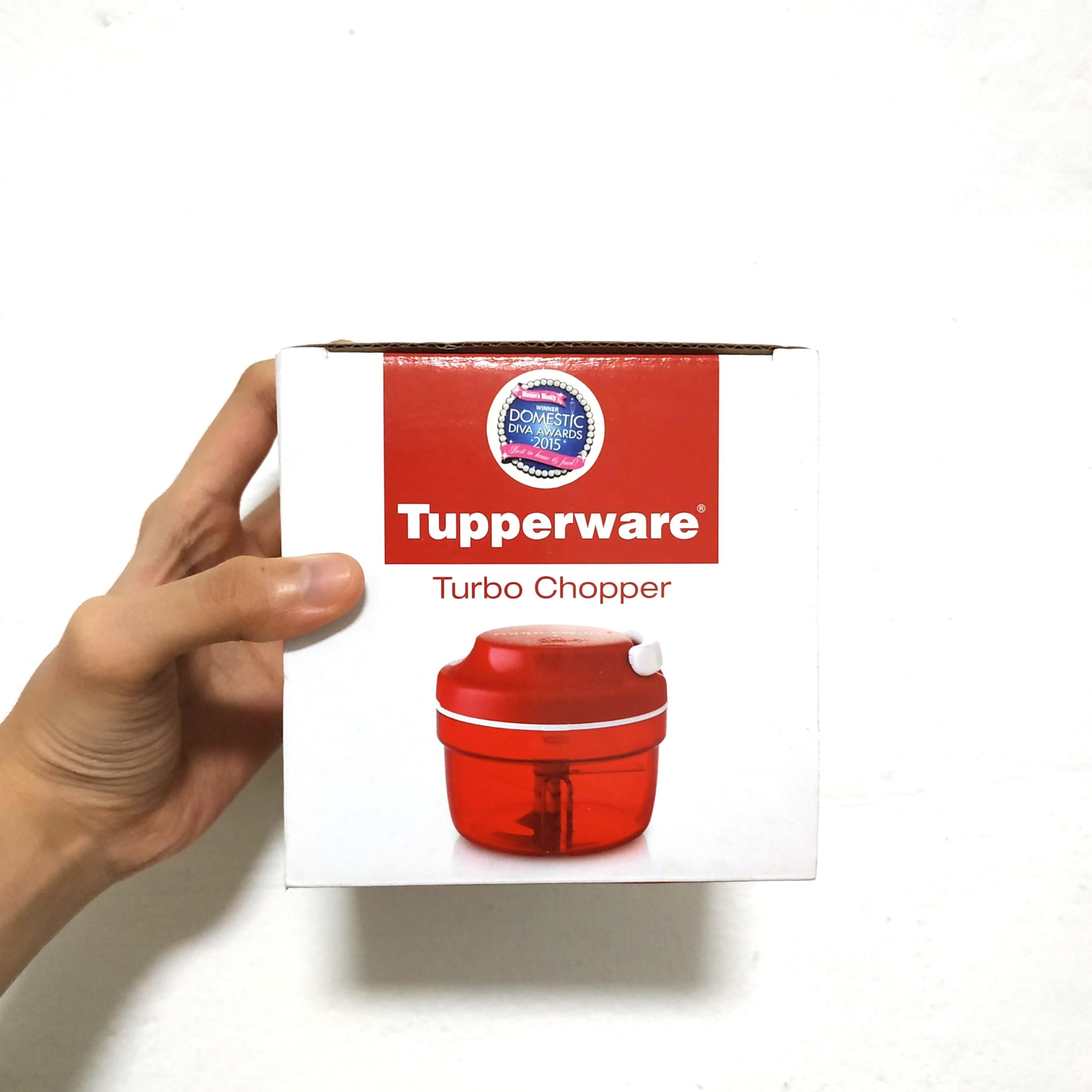 Tupperware 300 ml Turbo Speedy Chopper Herb Cutter Blender Mixer ...