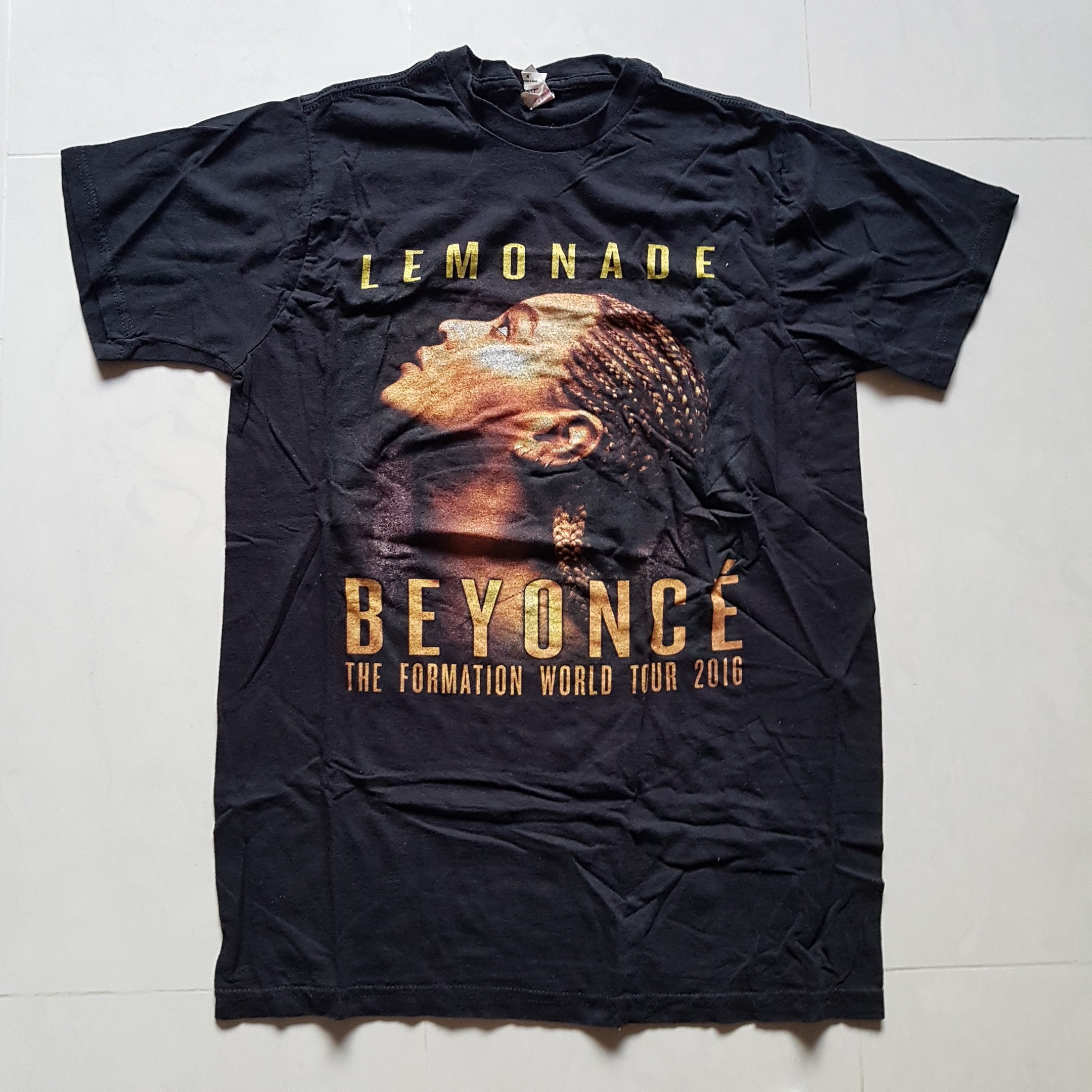 Vintage Beyonce 2016 Lemonade USA tour t-shirt Ariana Dua Lipa Billie ...