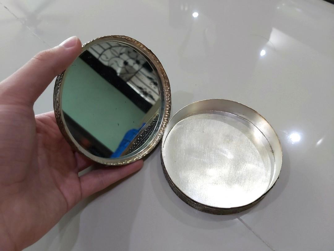 Vintage Mirror Container, Vintage & Collectibles, Vintage Collectibles ...