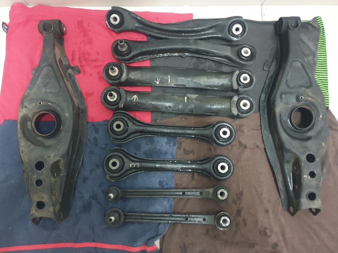 W124 W201 Rear Suspension Kit Lower Arm Control Arm, Auto Accessories ...