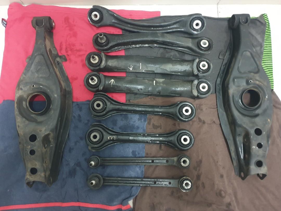 W124 W201 Rear Suspension Kit Lower Arm Control Arm, Auto Accessories ...