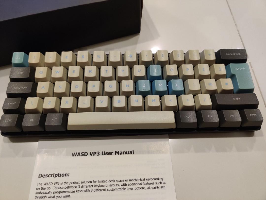 WASD Mechanical Keyboard Pok3r, Computers & Tech, Parts & Accessories ...