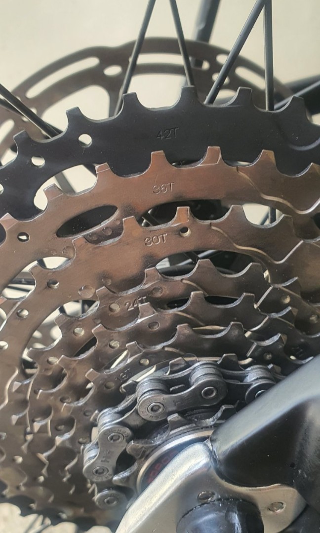 Weapon Shuriken 9 speed cogs, Sports Equipment, Bicycles & Parts ...