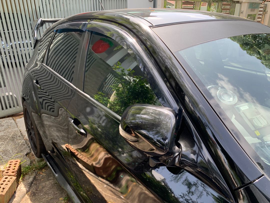 Window Visor Subaru Wrx STI Hatchback, Car Accessories, Accessories on ...