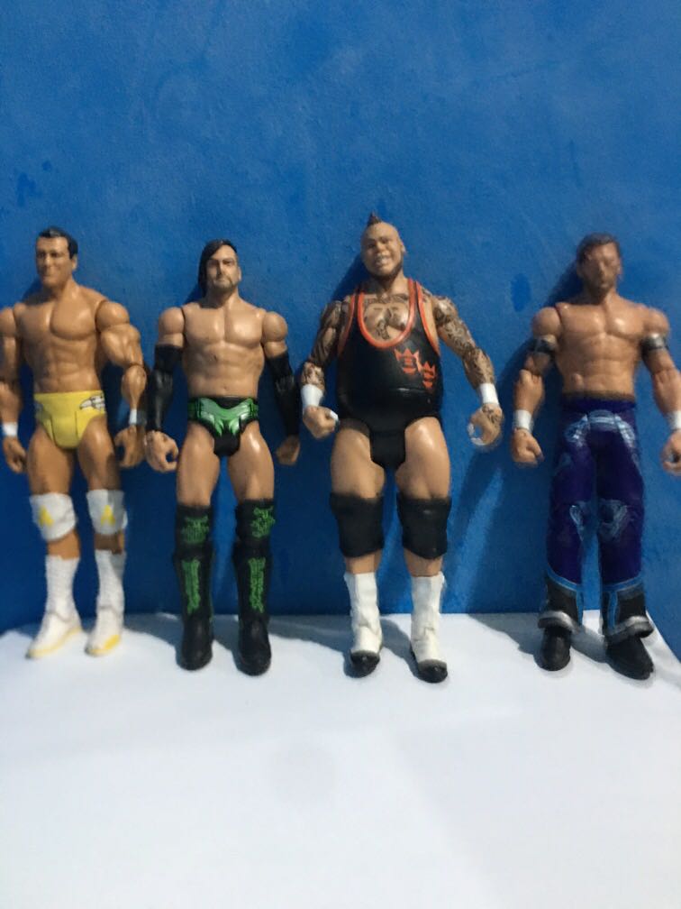 WWE BASIC BUNDLE, Hobbies & Toys, Toys & Games on Carousell