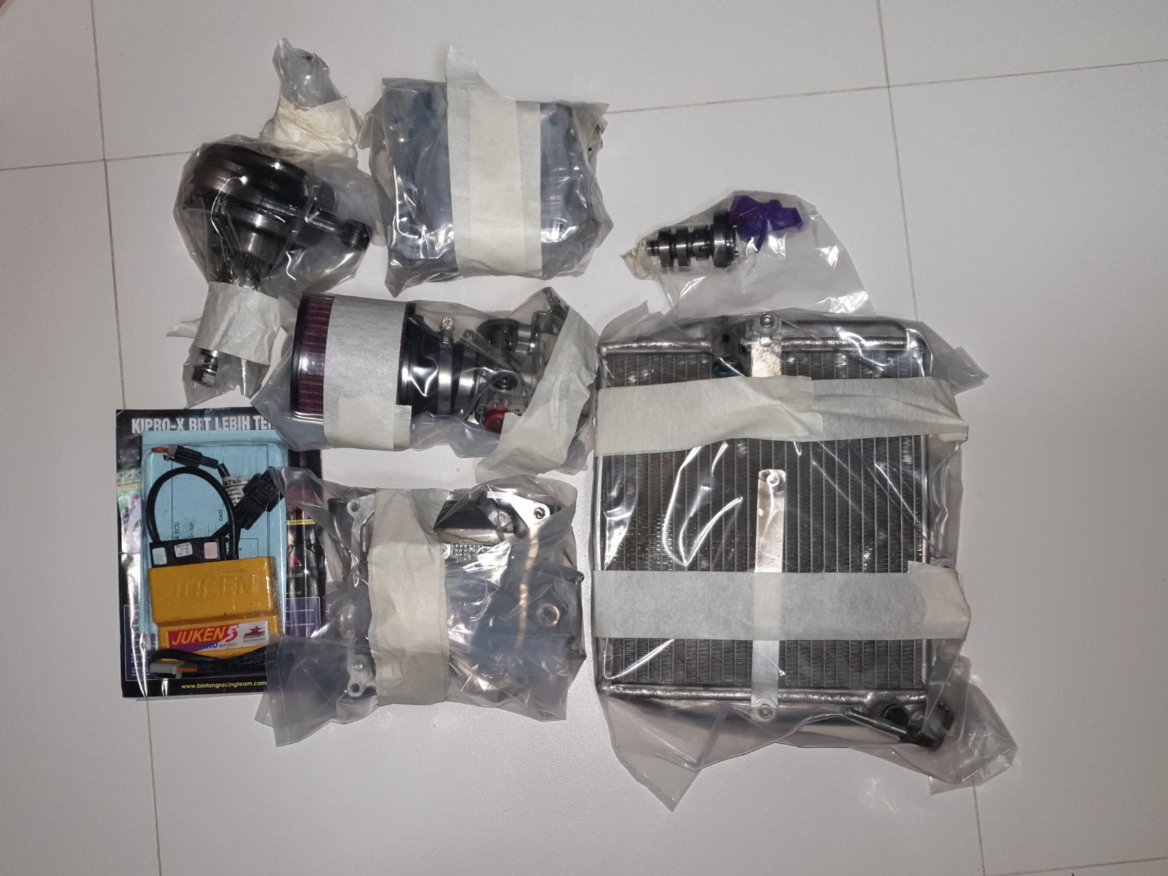 YAMAHA R15 Engine Racing Parts (Radiator, Superhead, Block, Piston ...