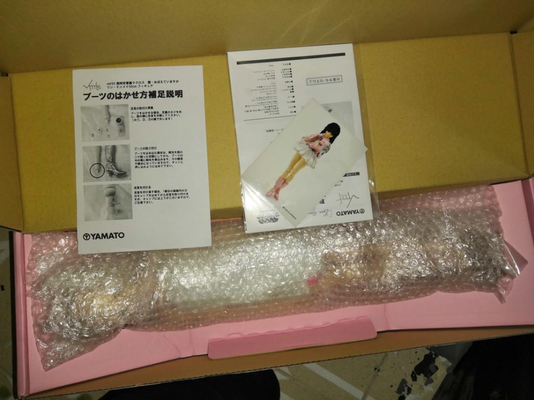 YAMATO VMF50 Macross Do You Remember Love Lynn Minmay 50cm Doll超時空要塞- 林明美, 興趣及遊戲, 玩具 & 遊戲類 ...