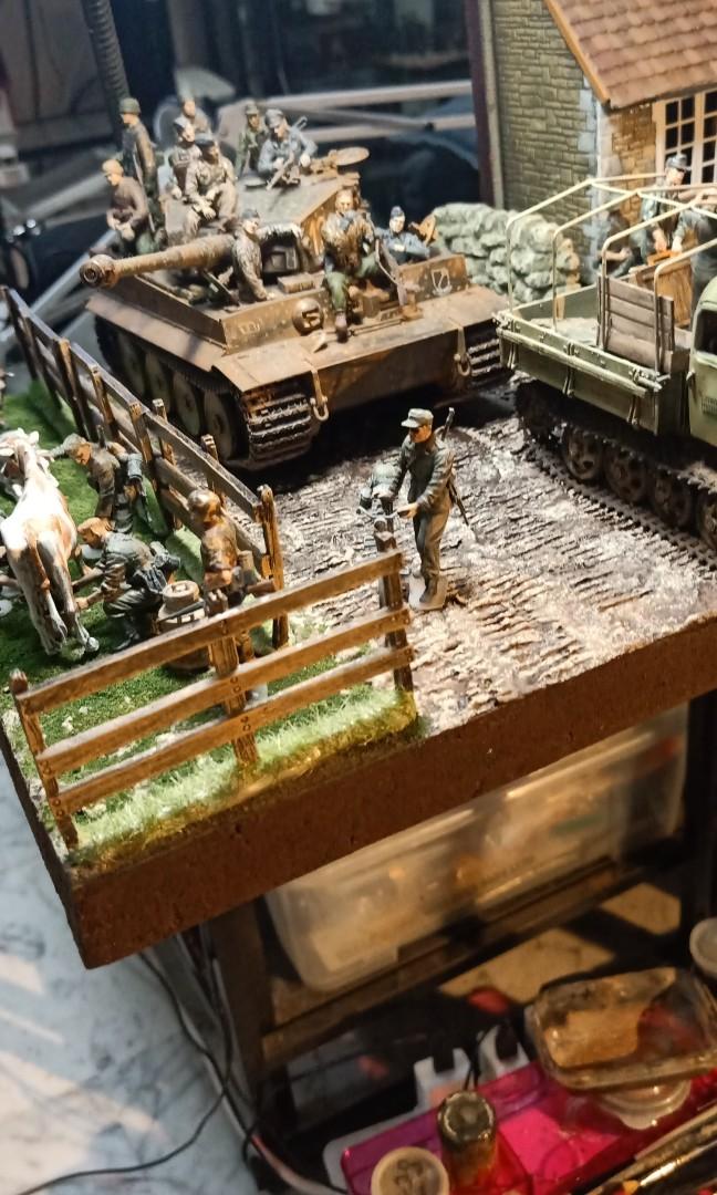 1/35 scale diorama miniature brand tamiya,miniart, Hobbies & Toys ...