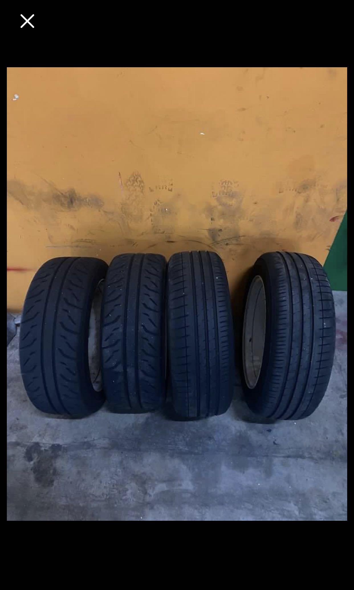 15 inch white ssr type c rep rim 4x100, Car Accessories, Tyres & Rims ...