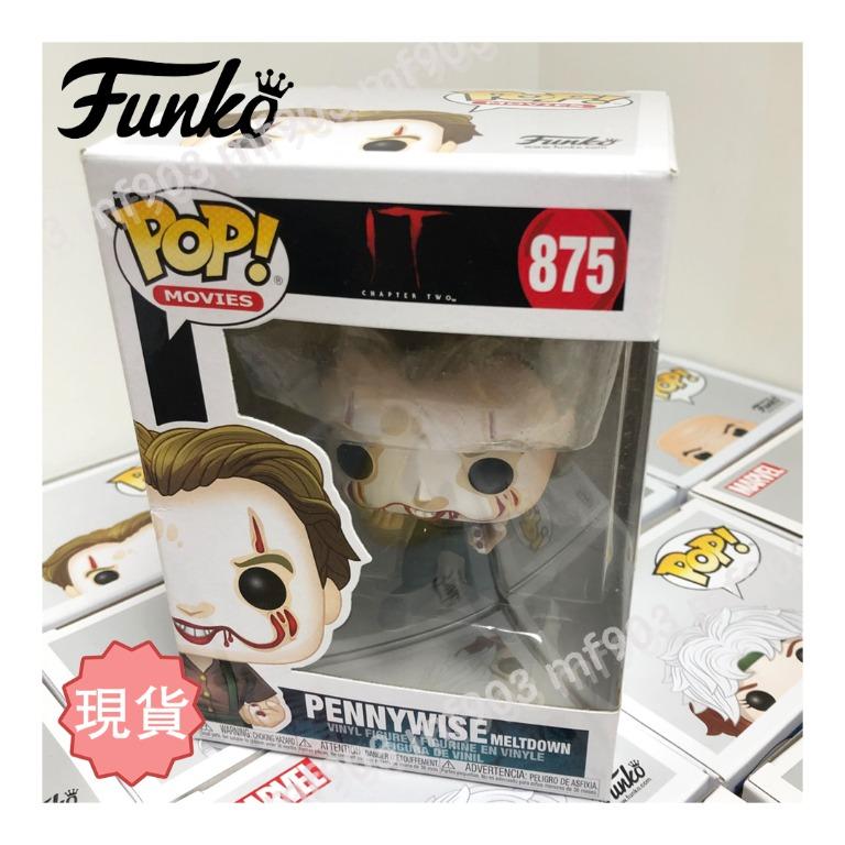 全新 FUNKO POP 875 現貨 Pennywise Meltdown Figure (全新未拆盒齊件), 興趣及遊戲, 玩具 & 遊戲 ...