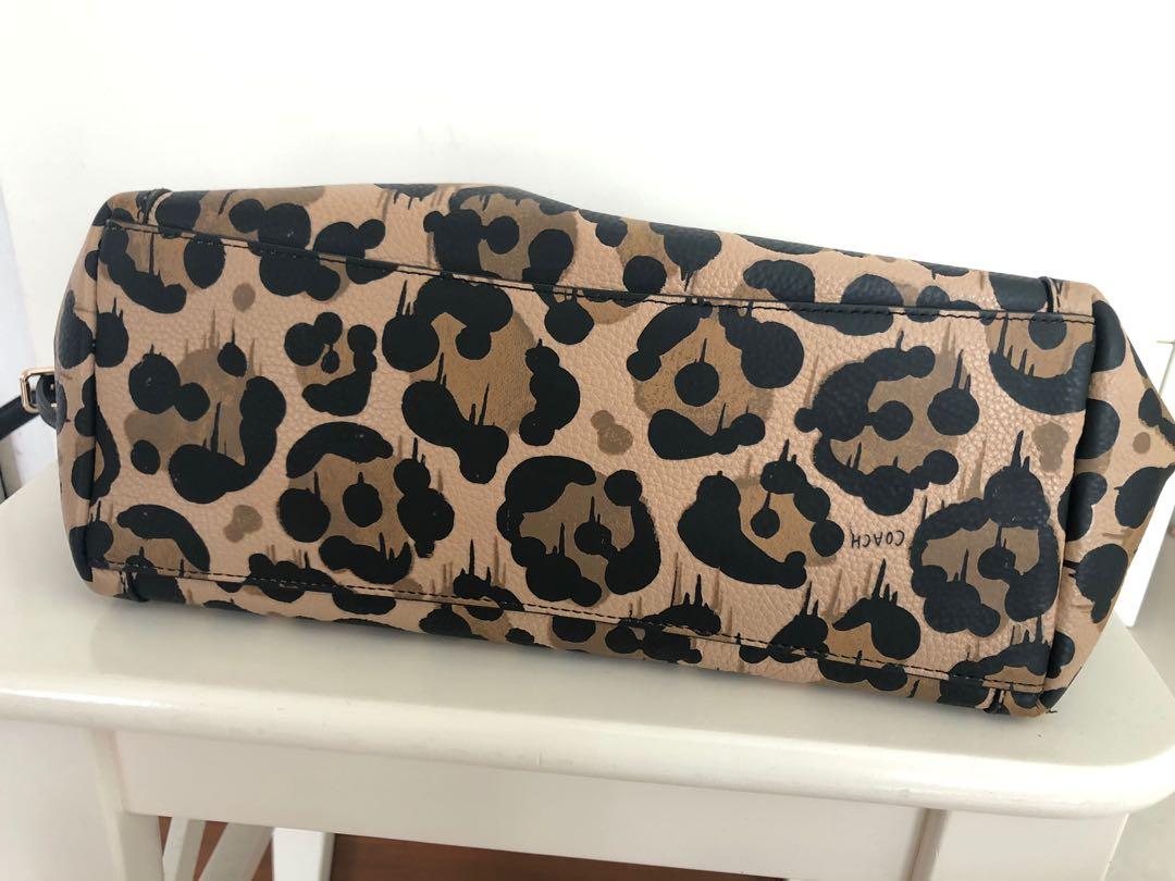 Coach Leopard Print Makeup Bag | Saubhaya Makeup