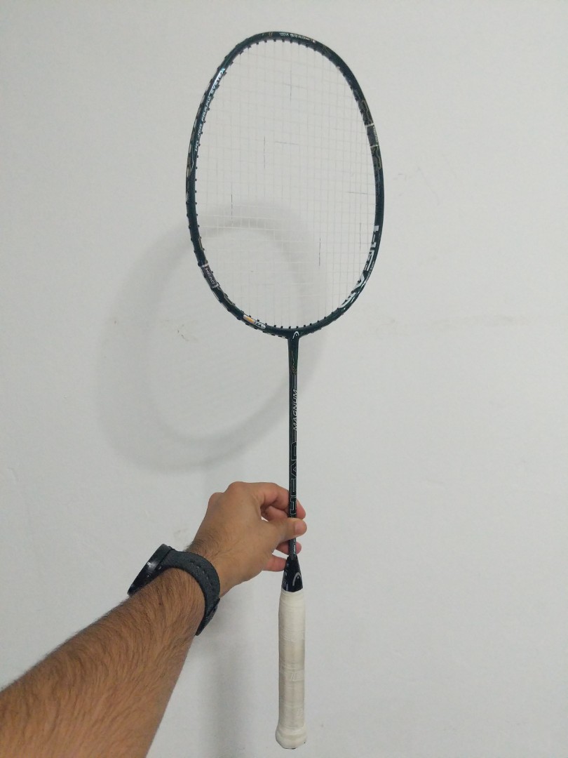 Badminton racket (HEAD Magnum), Sports Equipment, Sports & Games ...