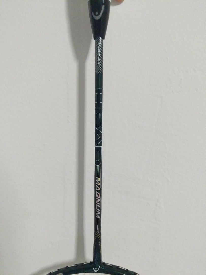 Badminton racket (HEAD Magnum), Sports Equipment, Sports & Games ...