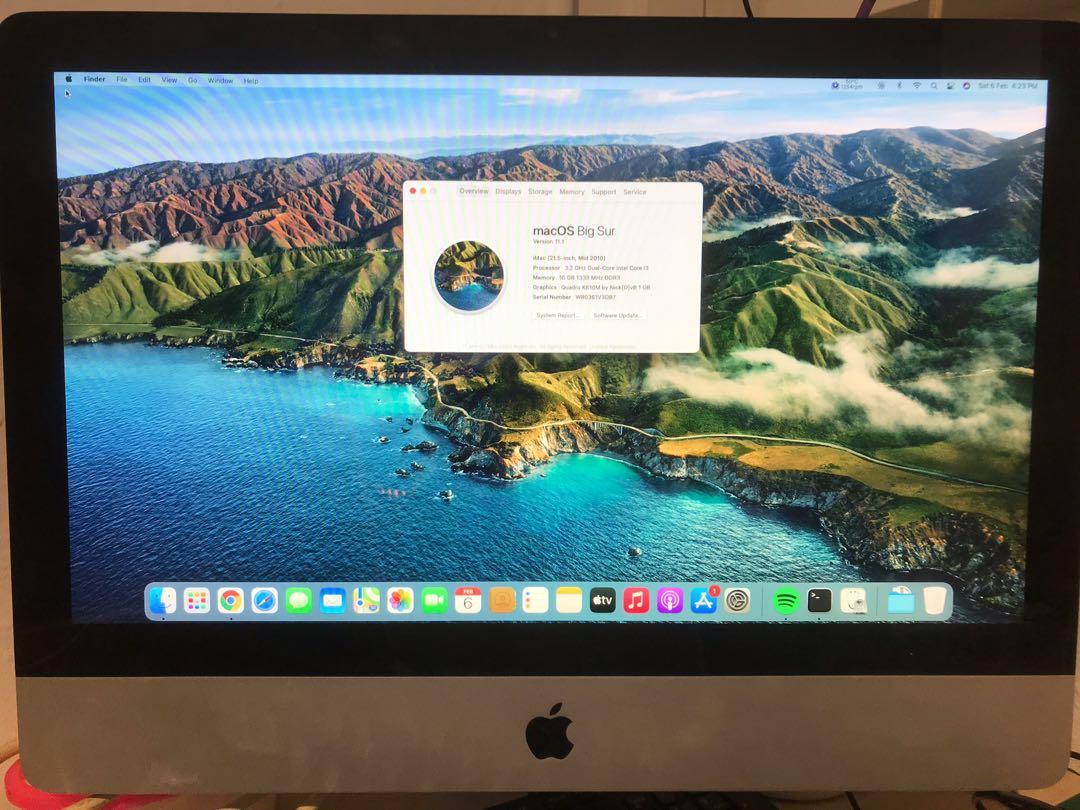 Big Sur iMac 2010 21.5”, Computers & Tech, Desktops on Carousell