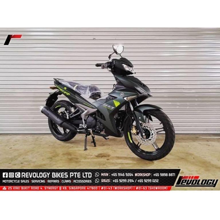 BRAND NEW YAMAHA SNIPER T150 MATTE GREEN SNIPER 150, Motorcycles ...