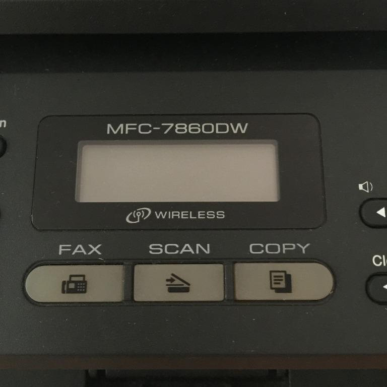 Brother MFC-7860DW Monochrome Laser Printer, Computers & Tech, Printers ...