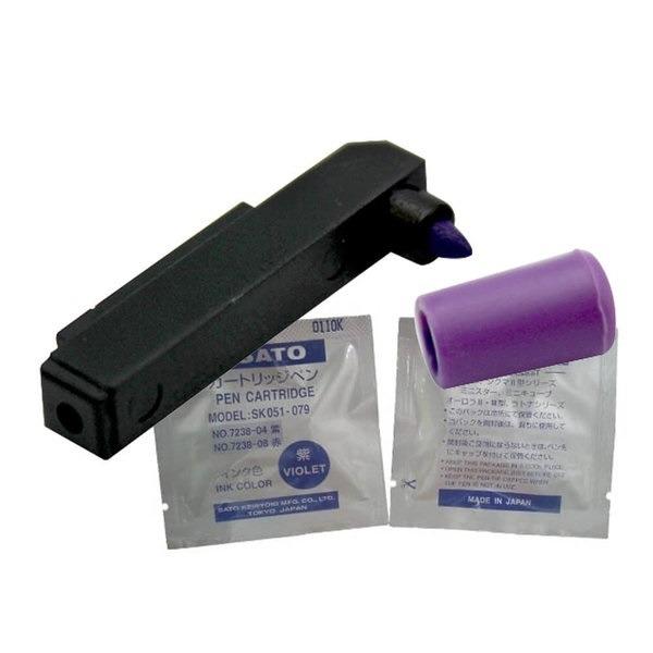 Cartridge Pen, 7238-04, Purple Color, for SK Sato ThermoHygroGraph NSII ...