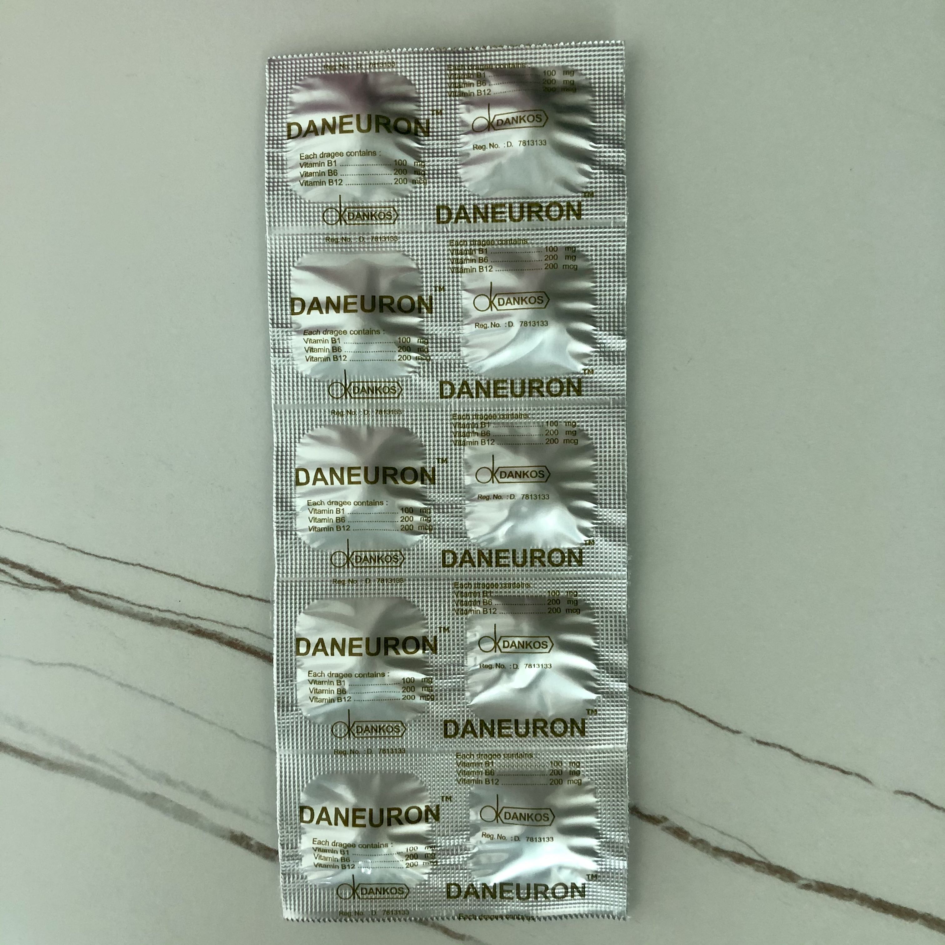 Daneuron (Vitamin B1, B6 and B12), Everything Else on Carousell