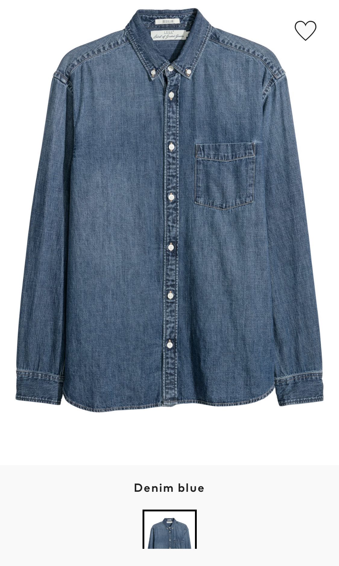 Demin blue from H&M, Women's Fashion, Coats, Jackets and Outerwear on ...