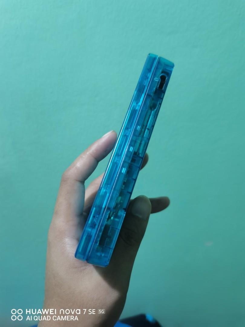 dsi transparent blue, Video Gaming, Video Game Consoles, Others on ...