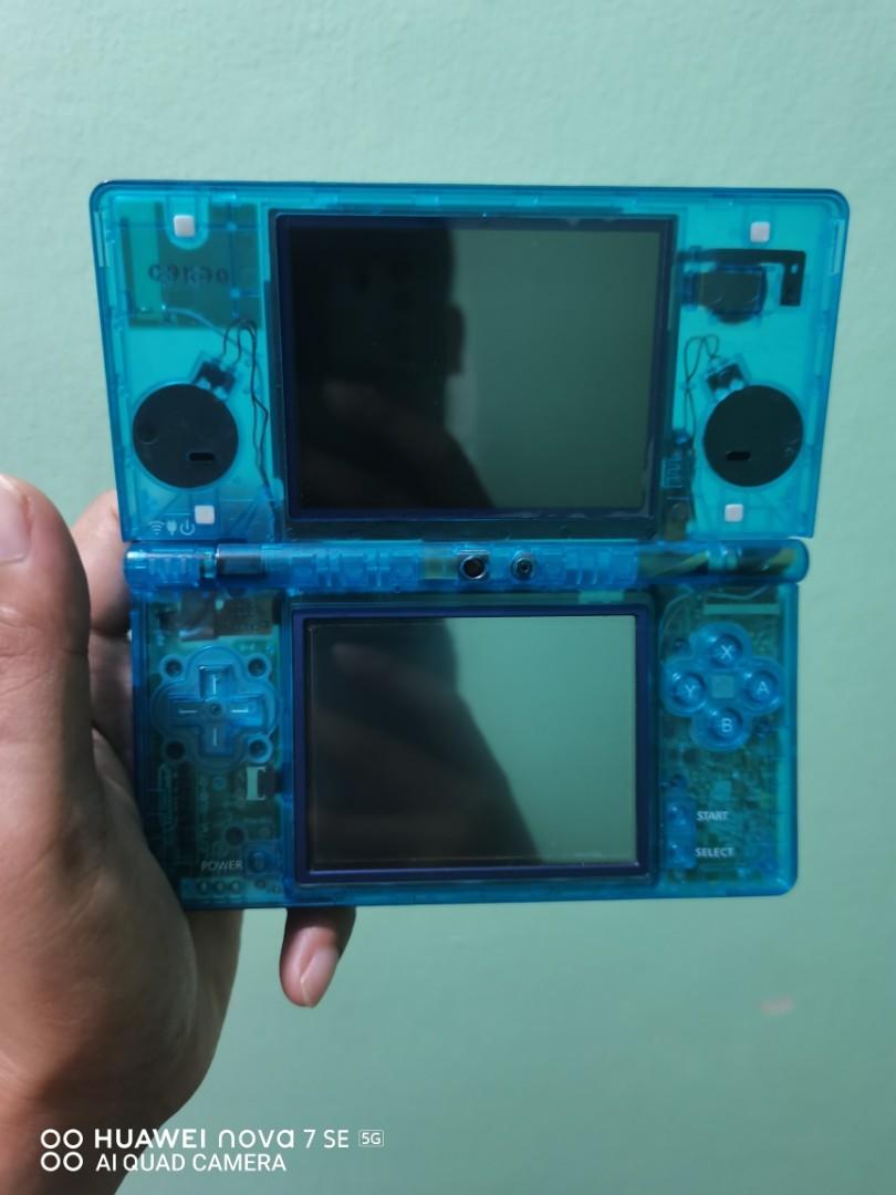 dsi transparent blue, Video Gaming, Video Game Consoles, Others on ...