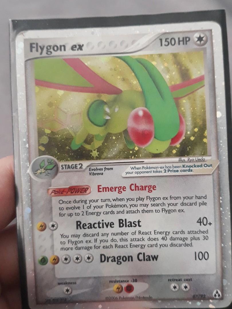 flygon ex (pokemon), Hobbies & Toys, Toys & Games on Carousell