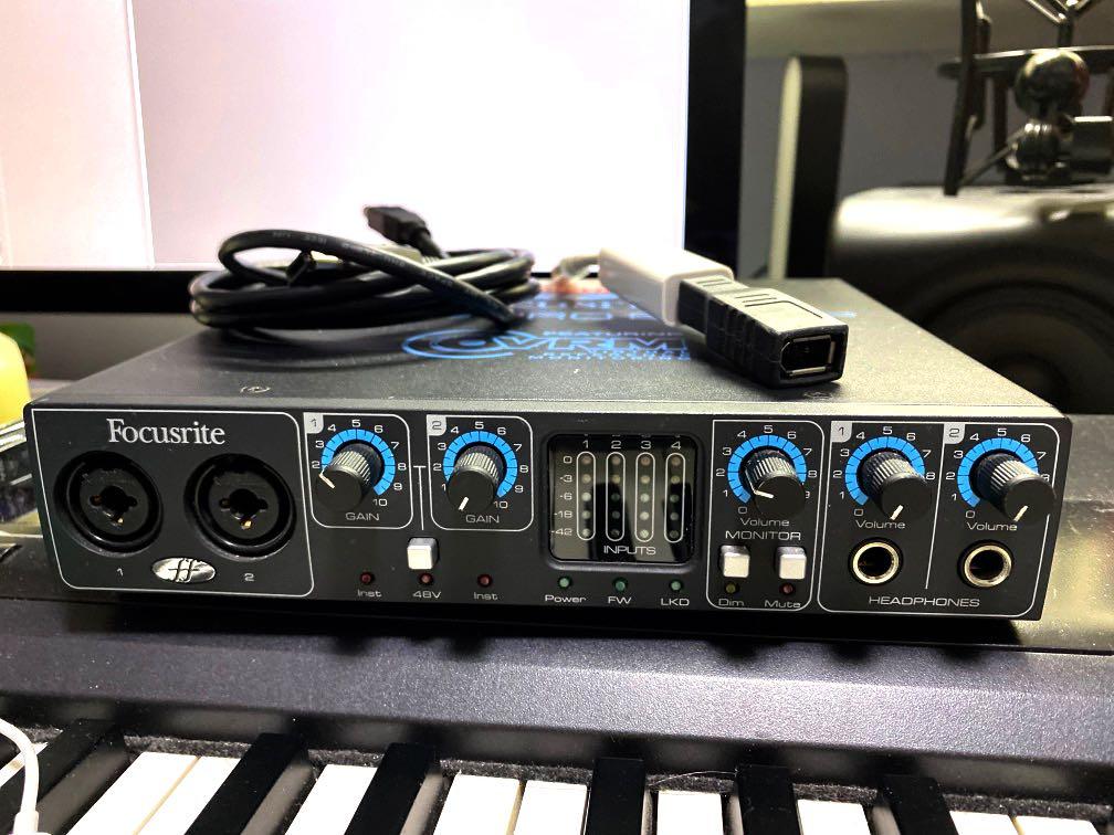 Focusrite Saffire PRO 24 DSP(audio interface), 音響器材, 咪高風/麥克風 - Carousell