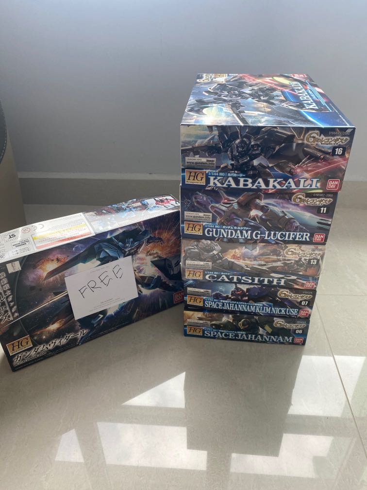 ‼️FREE DELIVERY‼️CLEARANCE‼️BANDAI HG Gundam G Self Premium Bundle ...
