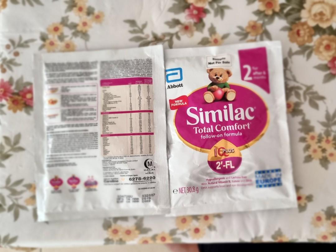 Free Similac Total Comfort Sample, Babies & Kids, Nursing & Feeding ...
