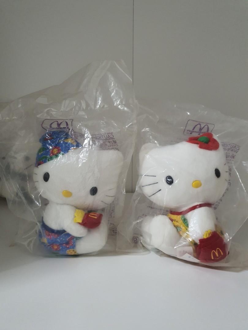 Full set Hello Kitty x McDonald's Love McKitty Plush Collectibles ...