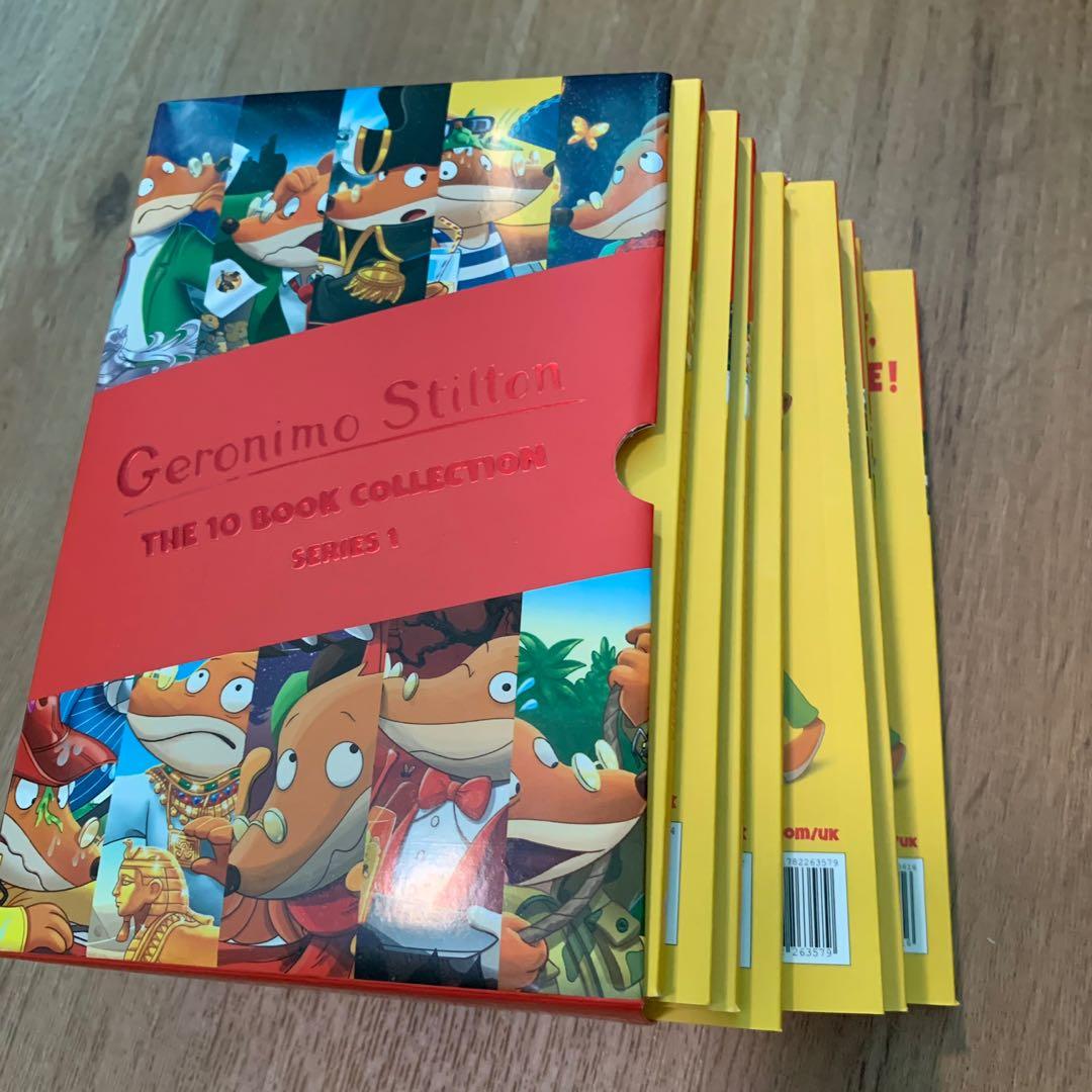 Geronimo Stilton 10 book collection - series 1, Hobbies & Toys, Books ...
