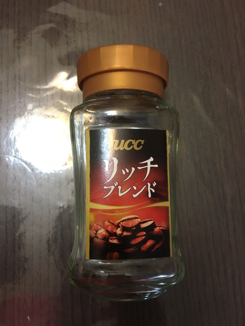 Glass UCC coffee bottle, Everything Else on Carousell