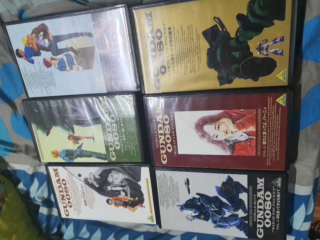 Gundam 0080 VHS tapes, Hobbies & Toys, Memorabilia & Collectibles, Fan ...