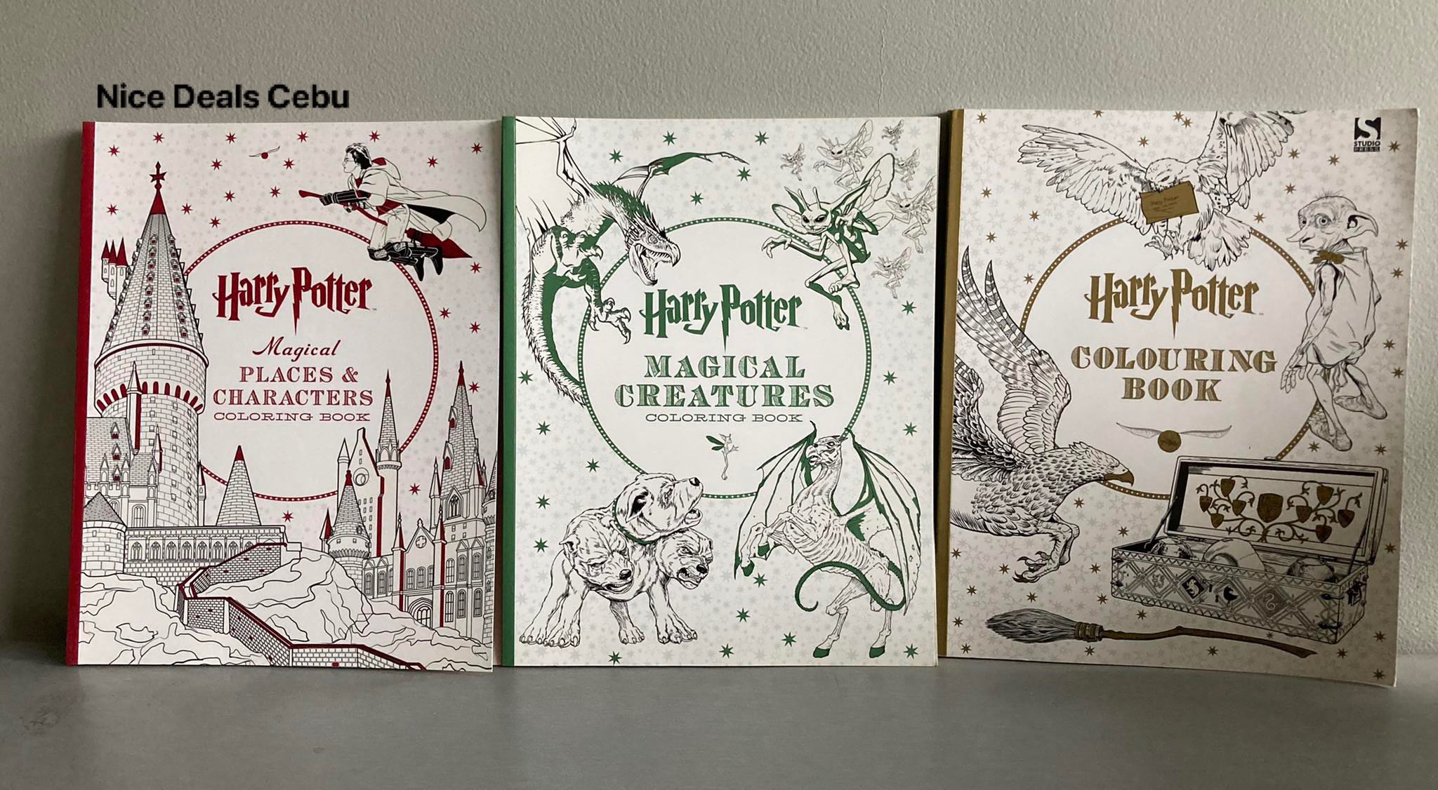 Harry Potter Coloring Books, Hobbies & Toys, Books & Magazines ...