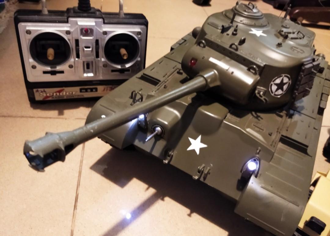 Heng Long 1/16 RC Tank M26 Pershing Not Tamiya, Torro, kyosho, Hobbies ...